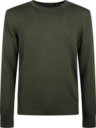 Michael Kors Herren, Strickwaren, Gr&uuml;n, LGr&ouml;&szlig;e