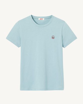 Jott T-shirt &agrave; col rond en coton biologique Iceberg bleu Rosas - Taille S