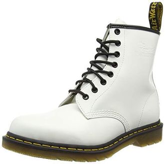 Dr. Martens 1460, Bottes Classiques mixte adulte, Blanc (1460 Smooth 59 Last WHITE) 39 EU