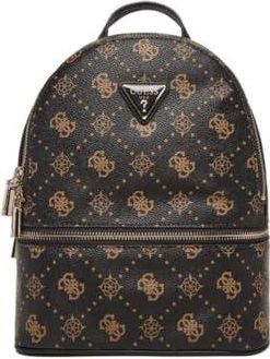 Guess sac à dos de loisirs Silia Backpack Espresso Logo marron foncé