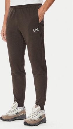 Emporio Armani Jogginghose 8NPP66 PJVRZ U6027 Dunkelbraun Regular Fit