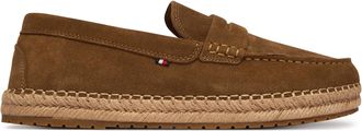 Tommy Hilfiger Espadrilles Tommy Hilfiger Flexible Hilfiger Sde Espadrille FM0FM05794 Braun