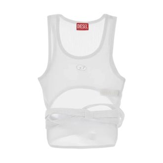 Diesel Damen, Oberteile, Wei&szlig;, MGr&ouml;&szlig;e