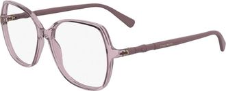 Longchamp Femme, Accessoires, Rose, Taille: 55 MM Lunettes de soleil ovales