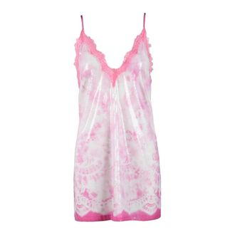 Msgm Damenkleid aus Polyester - - Dresses - Damen - Rosa - S