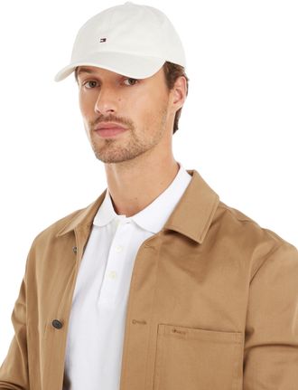 Tommy Hilfiger Herren Cap Basecap, Elfenbein (Ancient White), Einheitsgröße