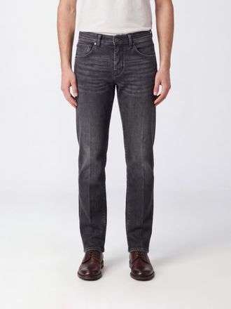 Jacob Cohen Jean slim en denim stretch &agrave; cinq poches et taille mi-haute