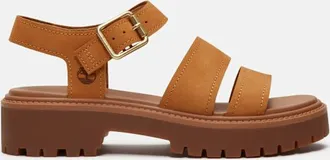 Timberland Stone Street Plateau-Sandale mit Fersenriemen f&uuml;r Damen in Gelb, Damen, Gelb, Gr&ouml;&szlig;e