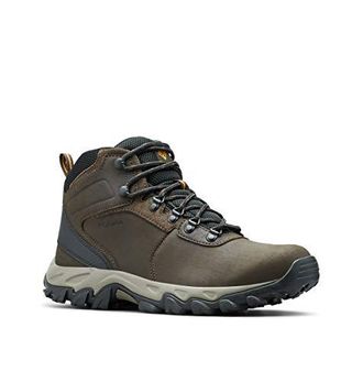 Columbia NEWTON RIDGE PLUS II WATERPROOF Chaussures Montantes De Randonnée Et Trekking imperméables Homme, Marron (Cordovan x Squash), 42.5 EU