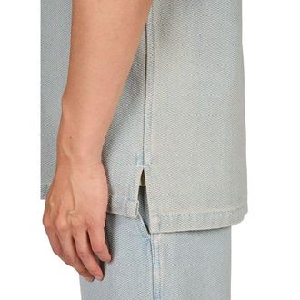 Sams&oslash;e & Sams&oslash;e Chemise en jacquard denim de coton