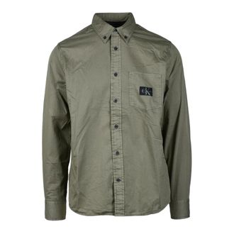 Calvin Klein Jeans Homme, Chemises, Vert, Taille: L Chemise
