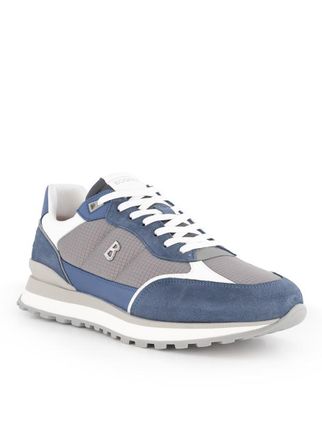 Bogner Herren Schuhe blau Glattleder