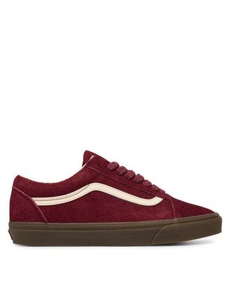 Vans Sneakers aus Stoff Old Skool VN000Z904QU1 Dunkelrot