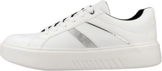 Geox Femme, Chaussures, Blanc, Taille: 36 EU Baskets