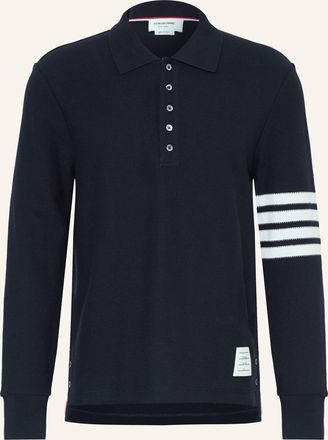 Thom Browne Thom Browne. Piqu&eacute;-Poloshirt blau