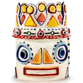 Serax Ottolenghi Sicile Vase à Fleurs | Tête colorée en grès | Décoration dintérieur pour Salon pour Table Basse, décorations de Cuisine | Décoration Modern