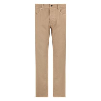 Stone Island Gerade Baumwollhosen - - Jeans - Herren - Beige - W33