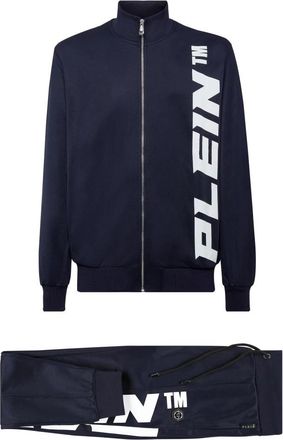 Philipp Plein Trainingsanzug Oberteil/Hose - - Jumpsuits & Playsuits - Herren - Blau - 2XL