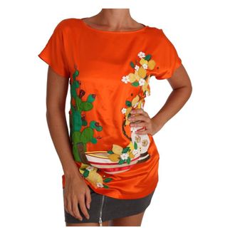 Dolce & Gabbana Damen, Blusen & Hemden, Orange, 2XSGr&ouml;&szlig;e