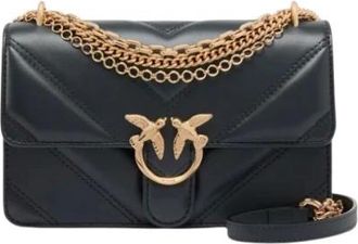 Pinko Pinko, Femme, Sacs, Gris, Taille: ONE Size Mini Love Bag One