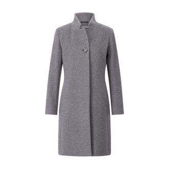 Cinzia Rocca Mantel aus Woll-Kaschmir-Mix