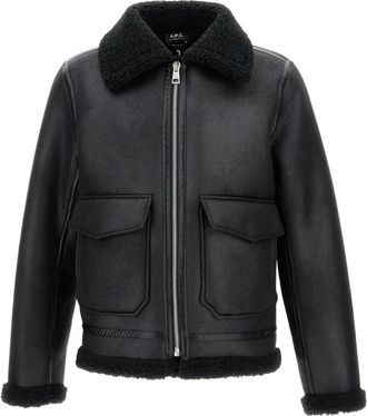 A.P.C. A.p.c., Herren, Jacken, Schwarzk, MGröße