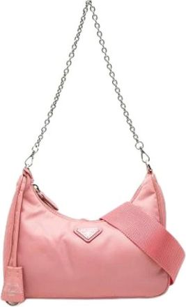 Prada Pre-owned Vintage Satchel - Femme - Pre-owned - Rose - Taille: ONE Size