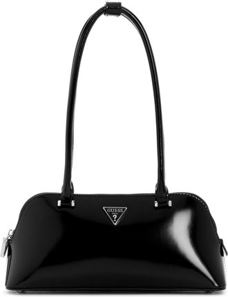 Guess Arnela Shoulder Satchel Bag Black