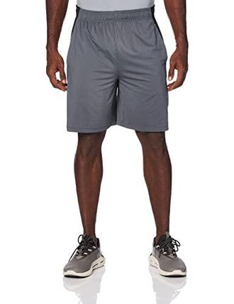 Under Armour Short Tech Vent pour Homme, Gris Pitch, M, Gris Clair., M