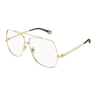 Chlo&eacute; Lunettes - Femme - Accessoires - Jaune - Taille: 61 MM