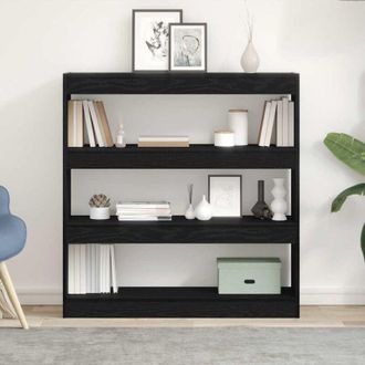vidaXL Biblioth&egrave;que Ch&ecirc;ne noir 100 x 30 x 103 cm Bois ding&eacute;nierie Vidaxl
