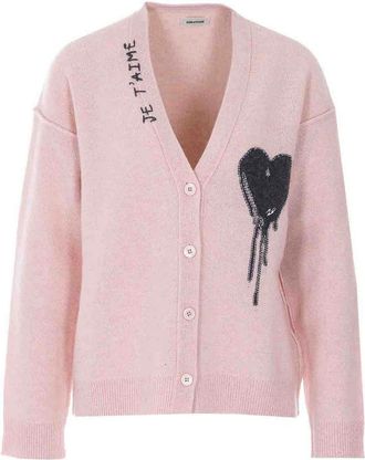 Zadig&Voltaire Cardigan - Couleur Chair