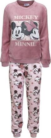 Disney Mickey Mouse, Pyjama Long, Femme (Rose,M)