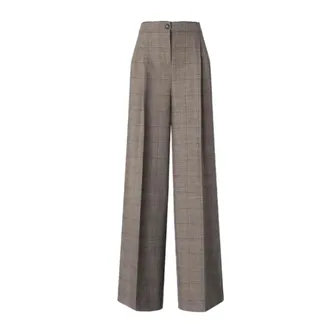Pinko Pinko - Pantalon Plumeria - Femme - Pantalons - Brun - Taille: 40 FR