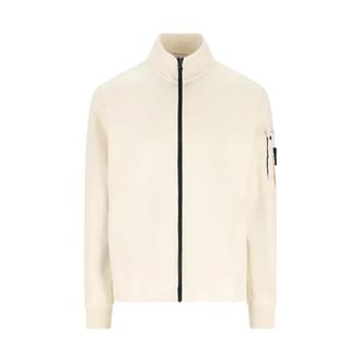 Stone Island Homme, Pulls, Beige, Taille: XL Zip Up Cardigan