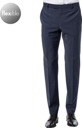 Strellson Herren Hose blau meliert Slim Fit