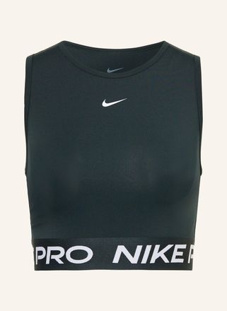 Nike Cropped-Top Pro 365 Dri-Fit grau
