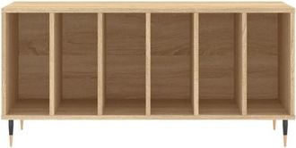 vidaXL Plattenschrank Sonoma-Eiche 100x38x48 cm Holzwerkstoff Vidaxl