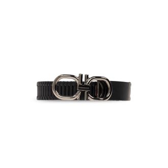 Ferragamo Verstellbarer Gancini G&uuml;rtel - - Accessories - Herren - Schwarzk - 90 CM