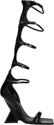 The Attico LAttico Grace Femmess Bottes Vernies Noir