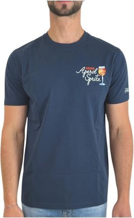 Saint Barth Homme, Tops, Bleu, Taille: S Maille