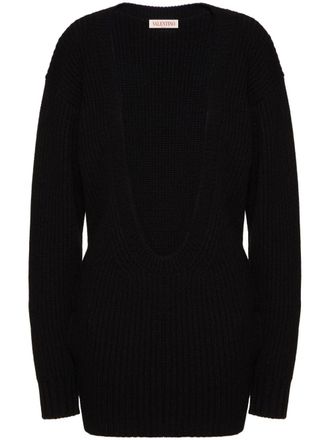 Valentino Garavani pull en cachemire - Noir