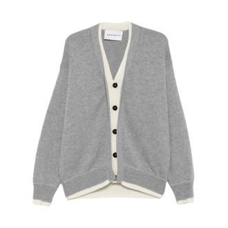 Amaranto Strickjacke - - Knitwear - Herren - Grau - L