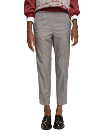 Esprit Collection Damen 092eo1b304 Hose, 039/Medium Grey 5, 44W / 28L EU