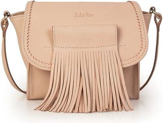 Kate Lee Sac en Cuir porté bandoulière Mini Fleya Nude, Femme, Rose