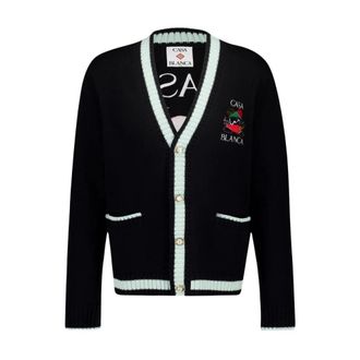 Casablanca Herren, Strickwaren, Schwarzk, LGr&ouml;&szlig;e