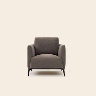 Madura Fauteuil Odelle Natt&eacute; taupe - TAUPE