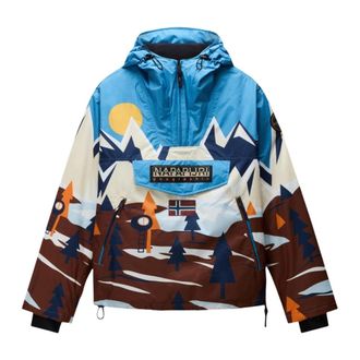 Napapijri RF Next AOP 1 - Homme - Vestes - Multicolore - Taille: M