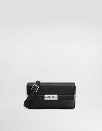 Dolce & Gabbana Marlene Minibag In Calfskin - Mann Schultertasche Schwarz Onesize