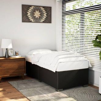 vidaXL Cadre de lit sans matelas noir 90x200 cm similicuir Vidaxl